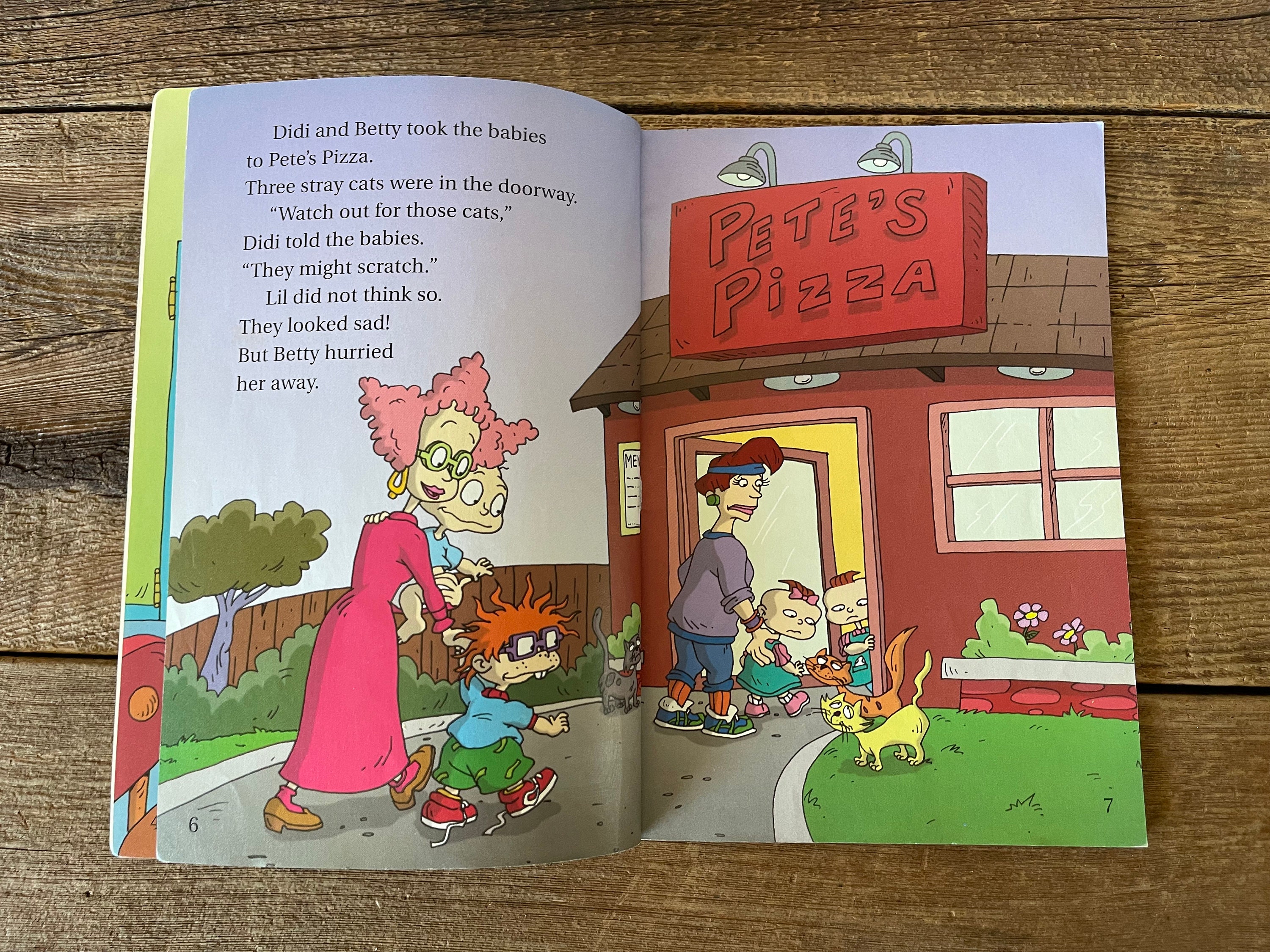 Vintage Rugrats Book // Pizza Cats // 1999 - Etsy