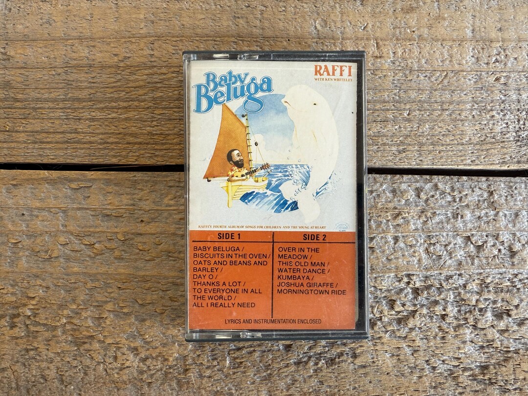 Raffi Cassette // Baby Beluga // Audio Music Cassette // 1977 - Etsy