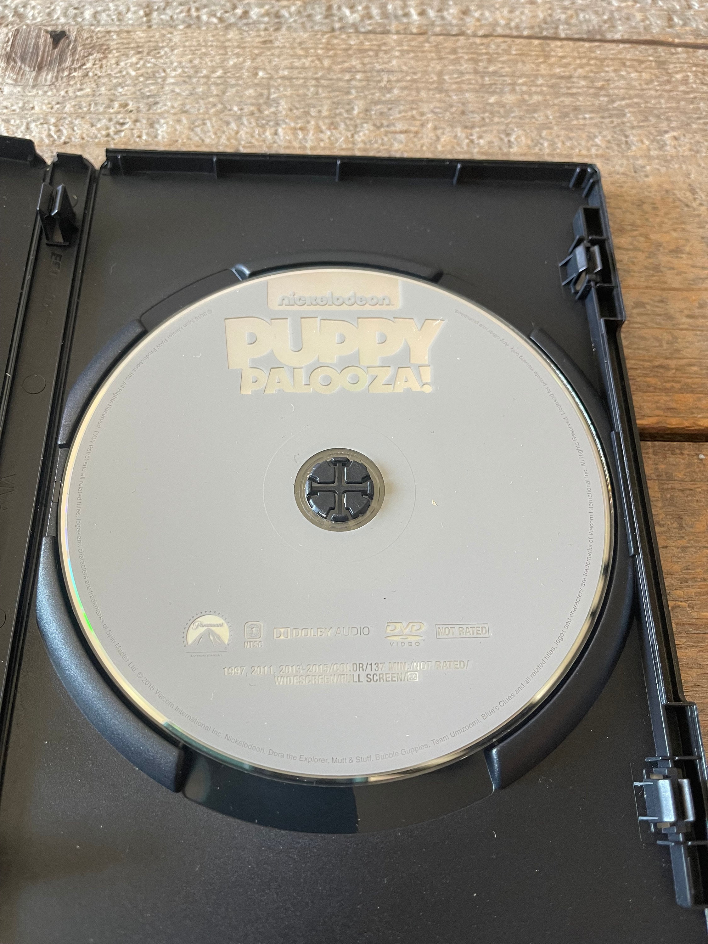 Puppy Palooza Nickelodeon DVD // Paw Patrol, Bubble Guppies, Dora the ...