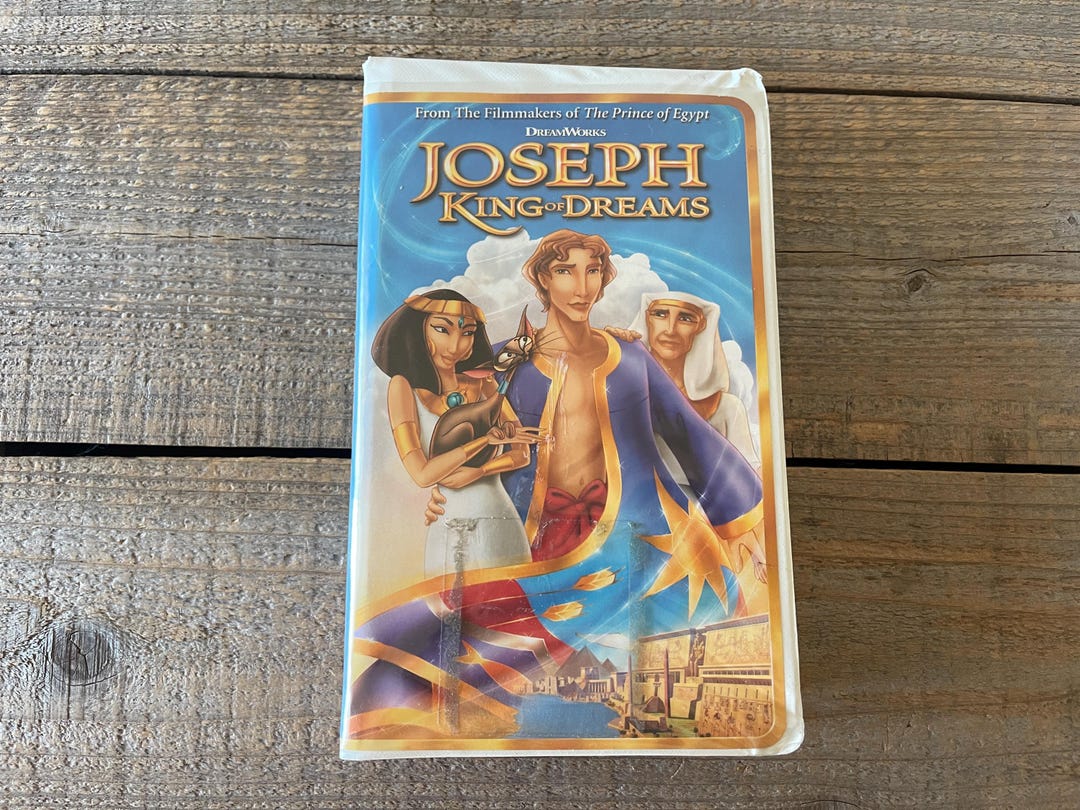 Joseph King of Dreams VHS Movie // Dreamworks // 2000 Family Musical - Etsy