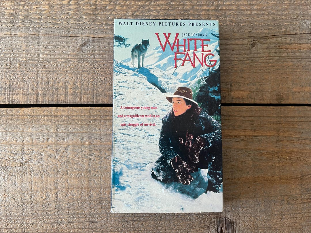 Jack London's White Fang VHS // 1991 Walt Disney // Ethan Hawke ...