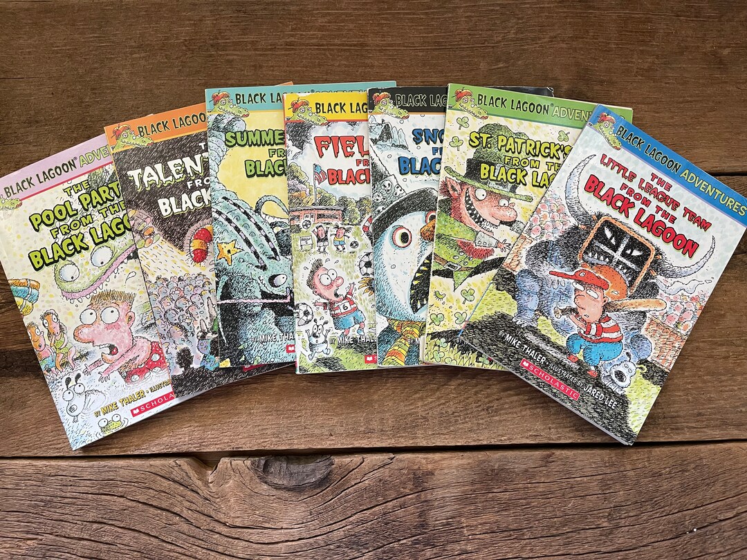 Black Lagoon Adventures Books Series Chapter Books // You Choose ...