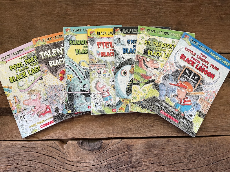 Black Lagoon Adventures Books Series Chapter Books // You Choose ...