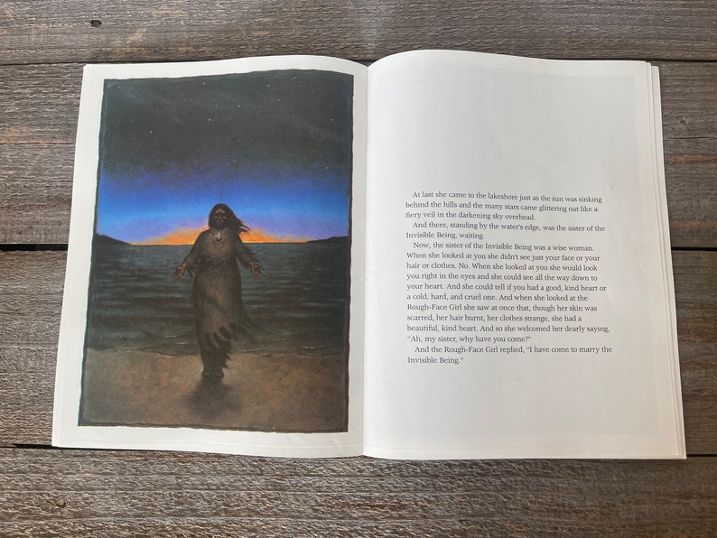 The Rough-face Girl // Rafe Martin // Vintage Book and - Etsy