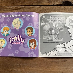 Polly Pocket Book // Polly's Fabulous Pet Palace // Pamela Jane - Etsy