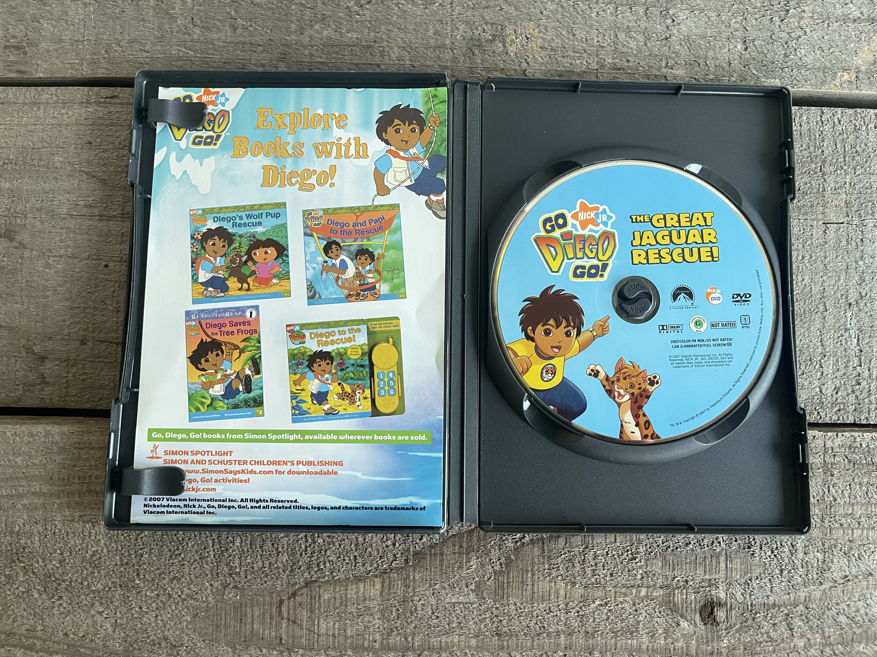 Go Diego Go DVD // the Great Jaguar Rescue // Nick Jr Show - Etsy