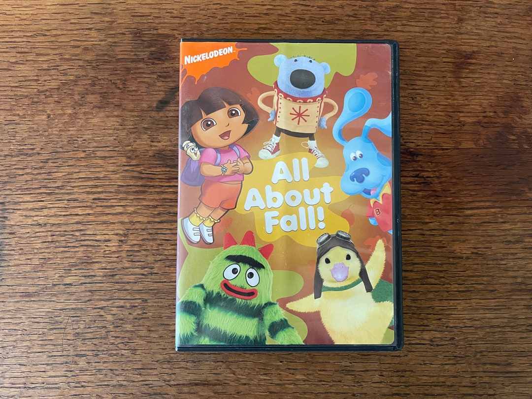 Nickelodeon All About Fall DVD // Dora the Explorer, Blue's Clues, Yo ...