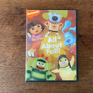Nickelodeon All About Fall DVD // Dora the Explorer, Blue's Clues, Yo ...