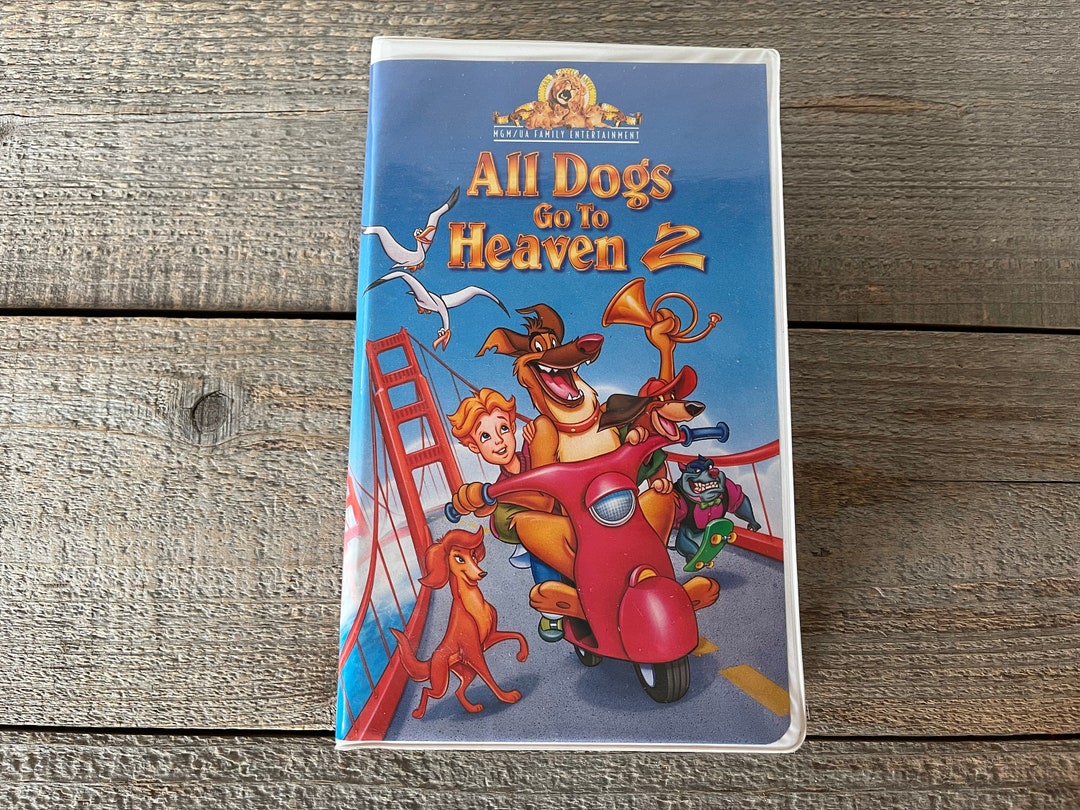 All Dogs Go to Heaven 2 VHS Movie - 1996 Clamshell Case - Etsy