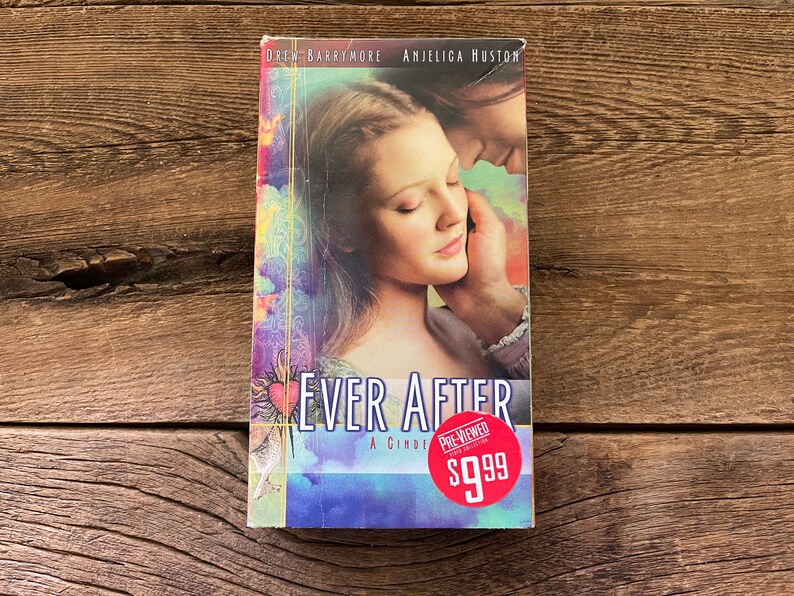 Ever After VHS // Drew Barrymore // A Cinderella Story // 1998 - Etsy