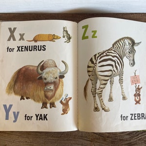 The Big Golden Animal ABC // Garth Williams // Large Oversized Book ...