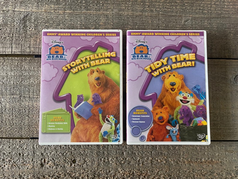 Bear in the Big Blue House Dvds // You Choose // Storytelling With Bear ...