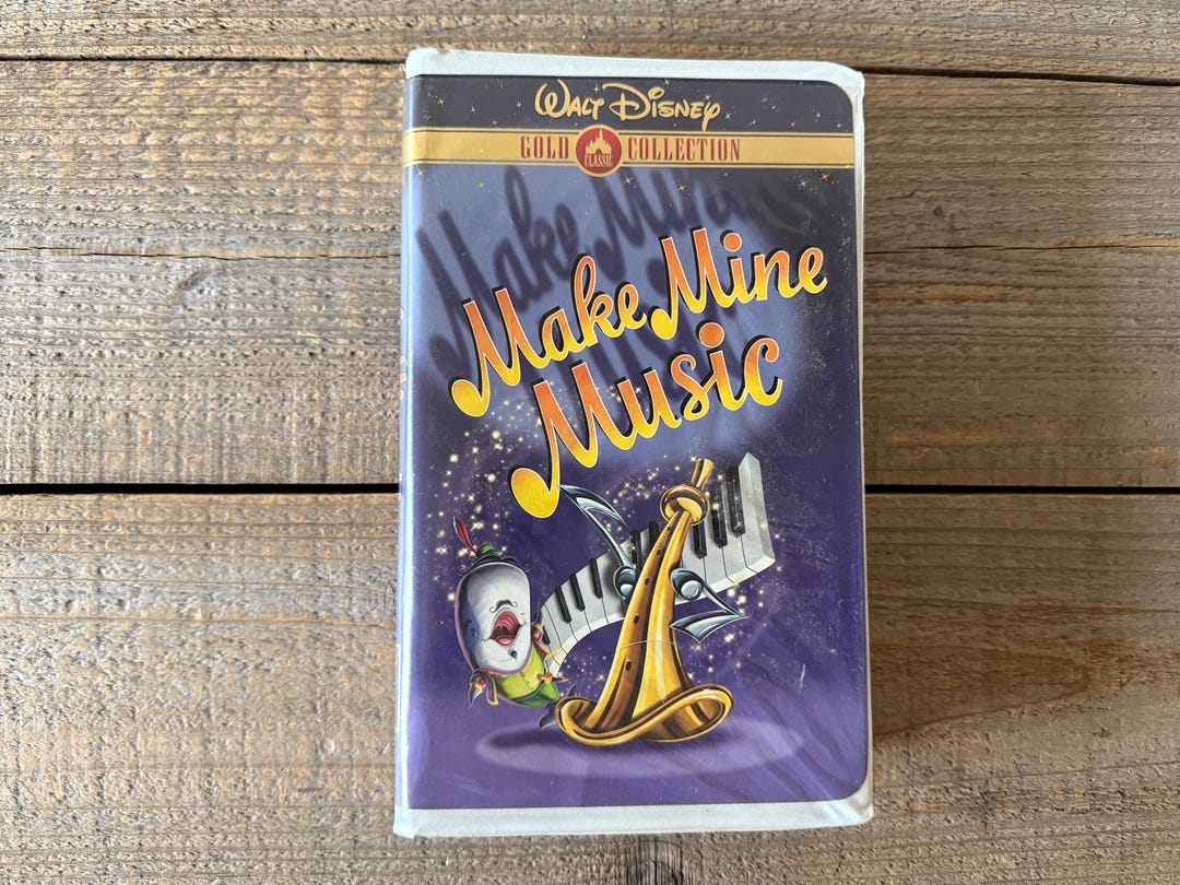 Walt Disney's Make Mine Music VHS // Gold Collection Edition // 2000 ...
