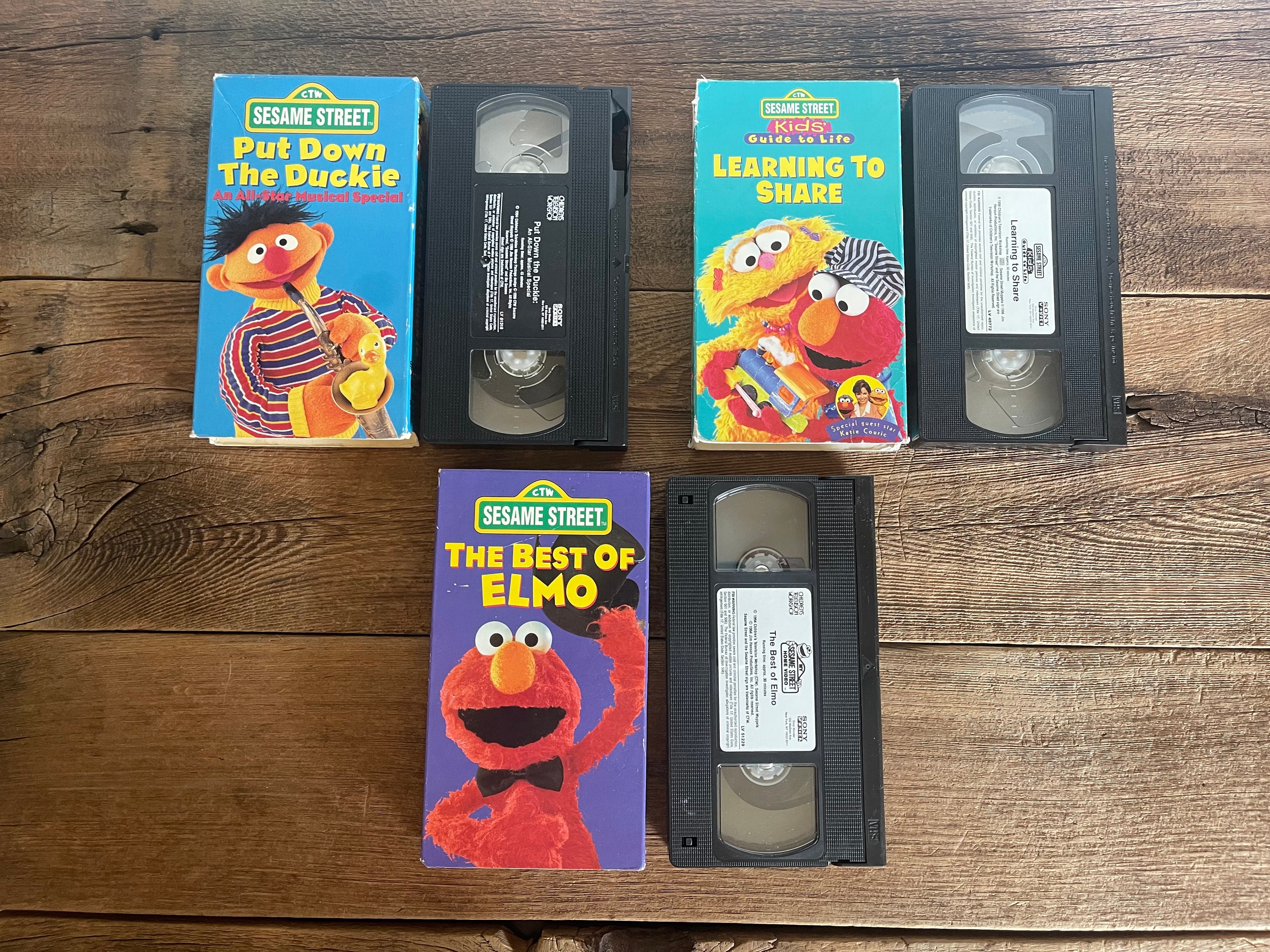 Sesame Street The Best Of Elmo Vhs