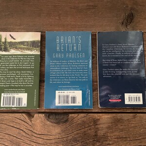 Gary Paulsen Books // You Choose // the Hatchet Series // the River ...