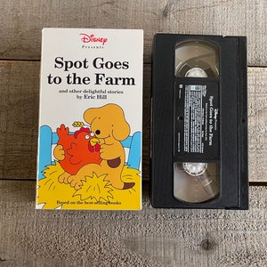 Walt Disney's Spot VHS Movies // You Choose // Spot Goes to Farm, Spot ...