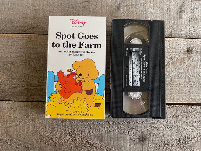 Walt Disney's Spot VHS Movies // You Choose // Spot Goes - Etsy