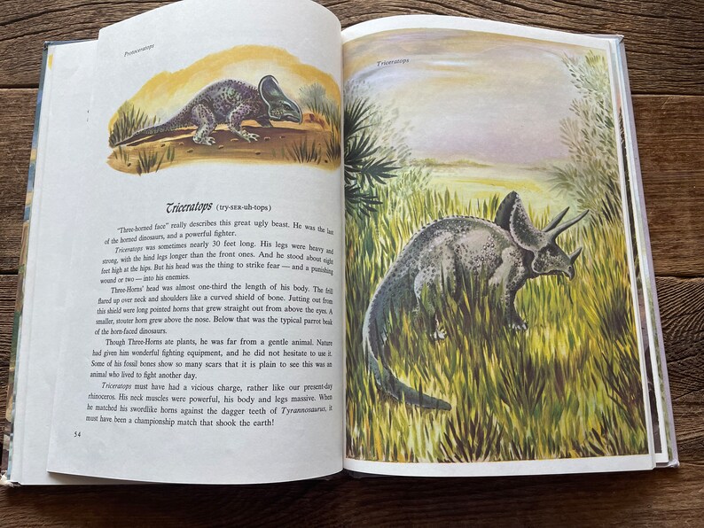Dinosaurs and Other Prehistoric Animals // Darlene Geis R.F. - Etsy
