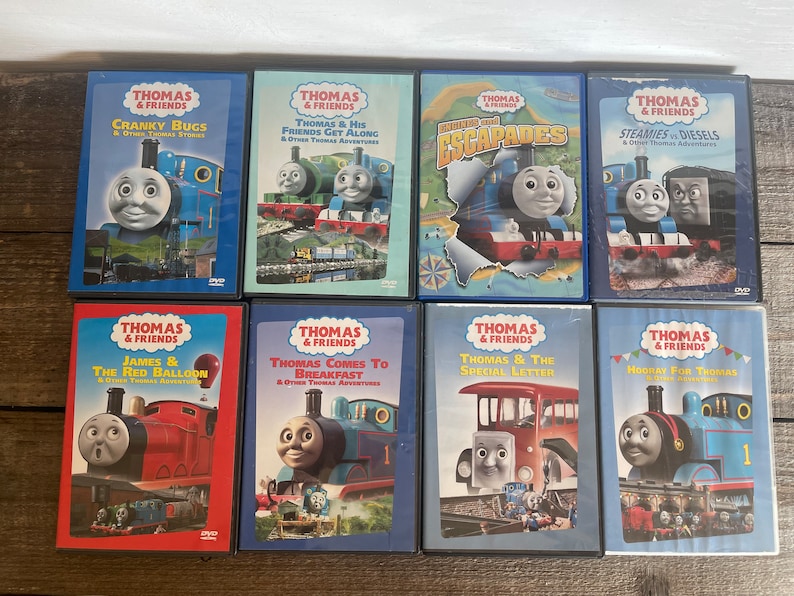 Thomas & Friends Dvds // You Choose // Thomas the Train Engine - Etsy