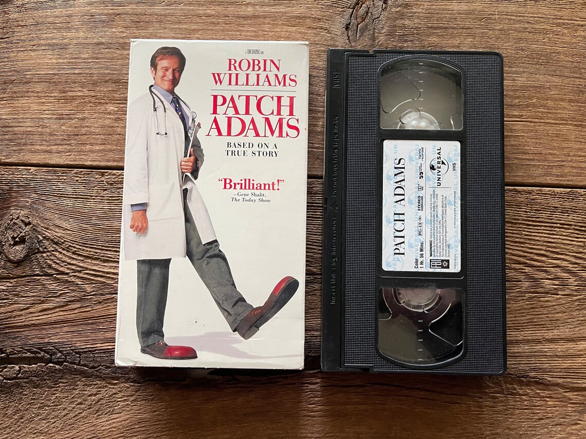 Patch Adams // Robin Williams // 1998 Comedy VHS Vintage // Choose From ...