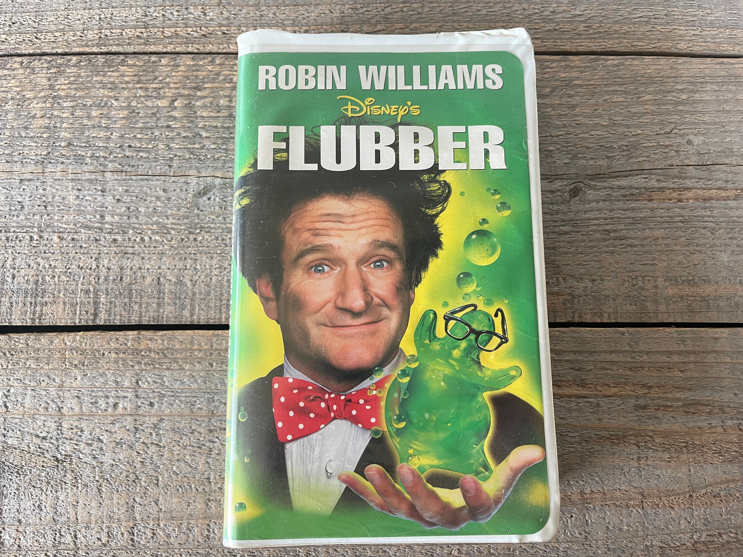 Walt Disney's Flubber VHS Movie // Robin Williams, Marcia Gay Harden ...