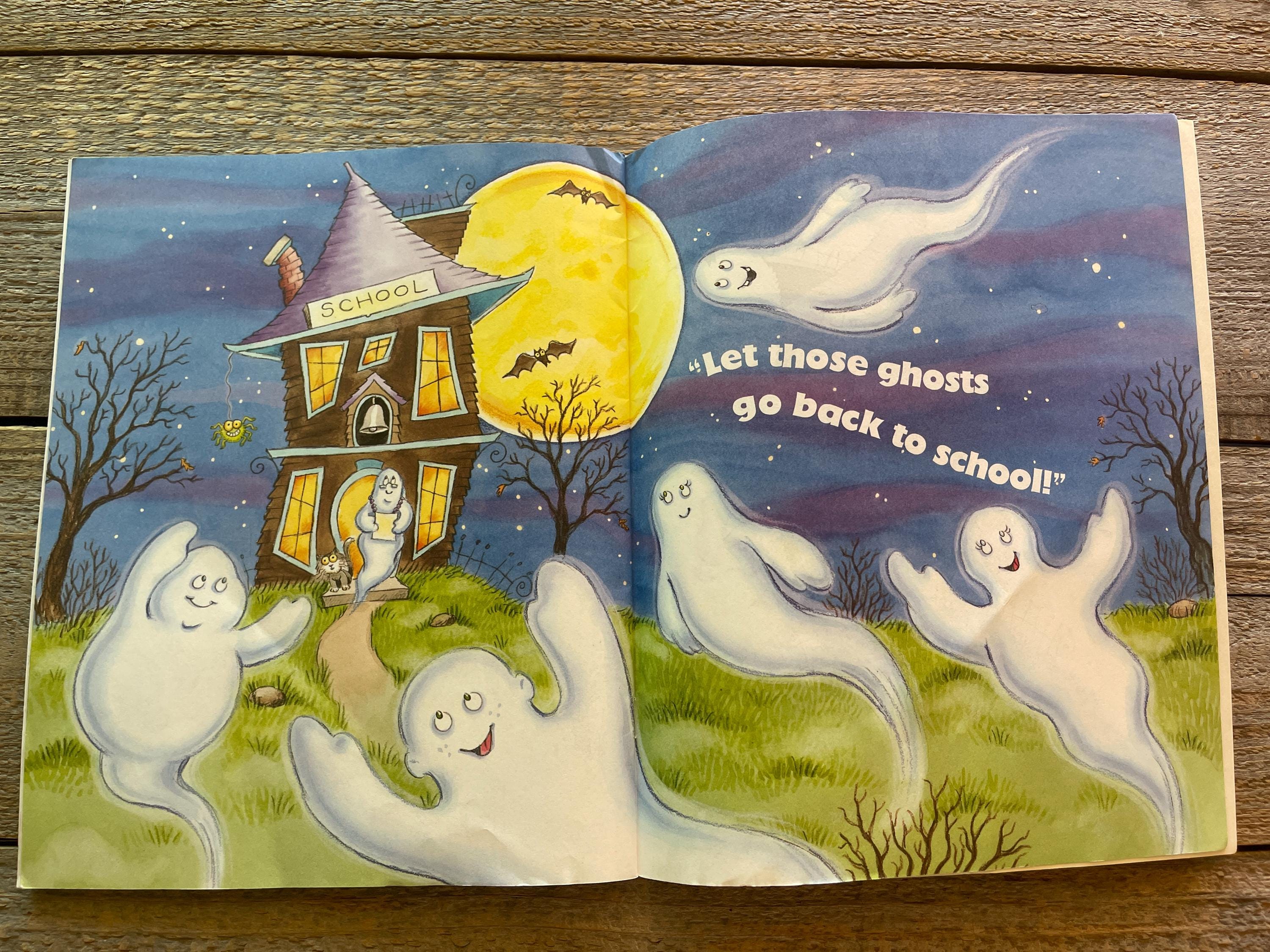 Five Spooky Ghosts Playing Tricks at School // Steve Metzger // 2005 ...