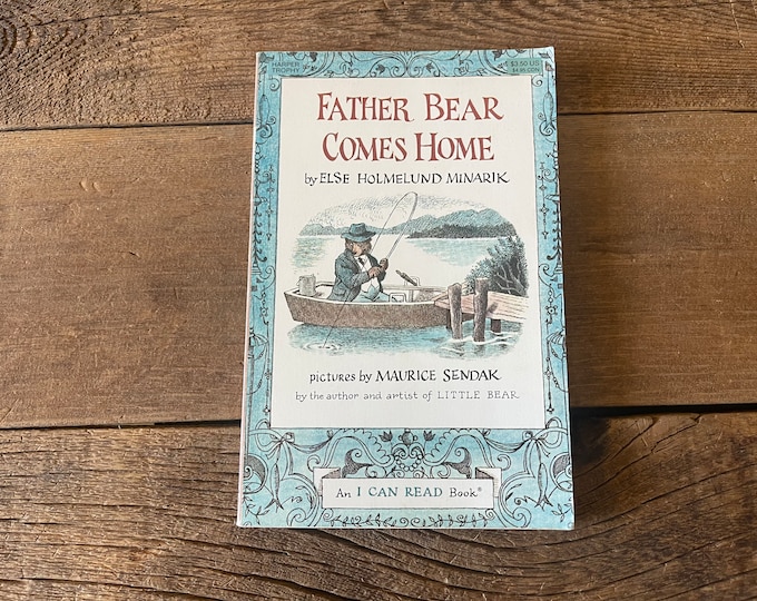 Vintage Children's Book, "father Bear Comes Home" by Else Holmelund ...