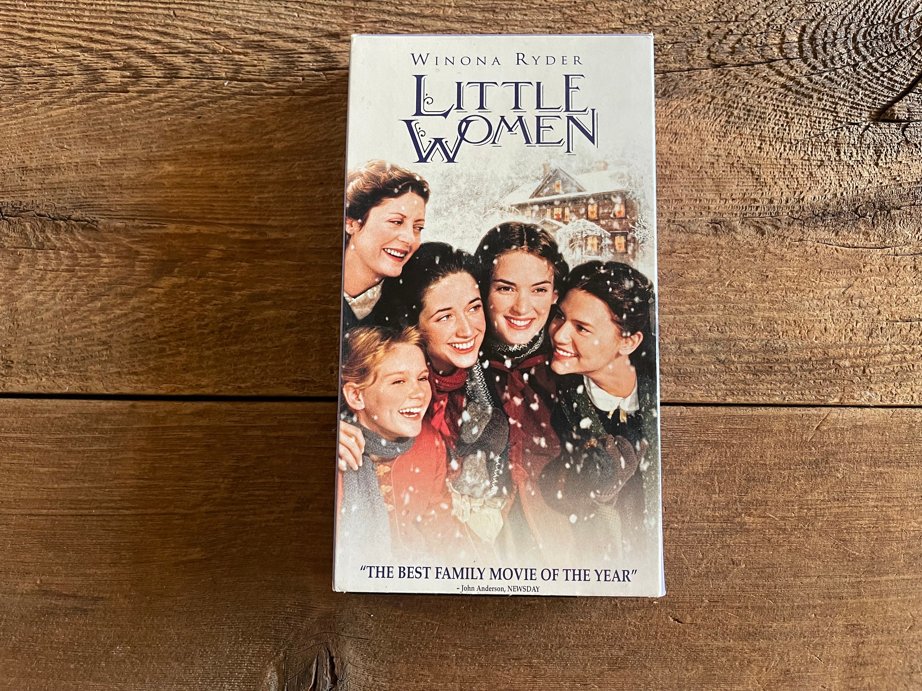 Little Women // Vintage VHS Movie 1995 // Winona Ryder, Susan Sarandon ...