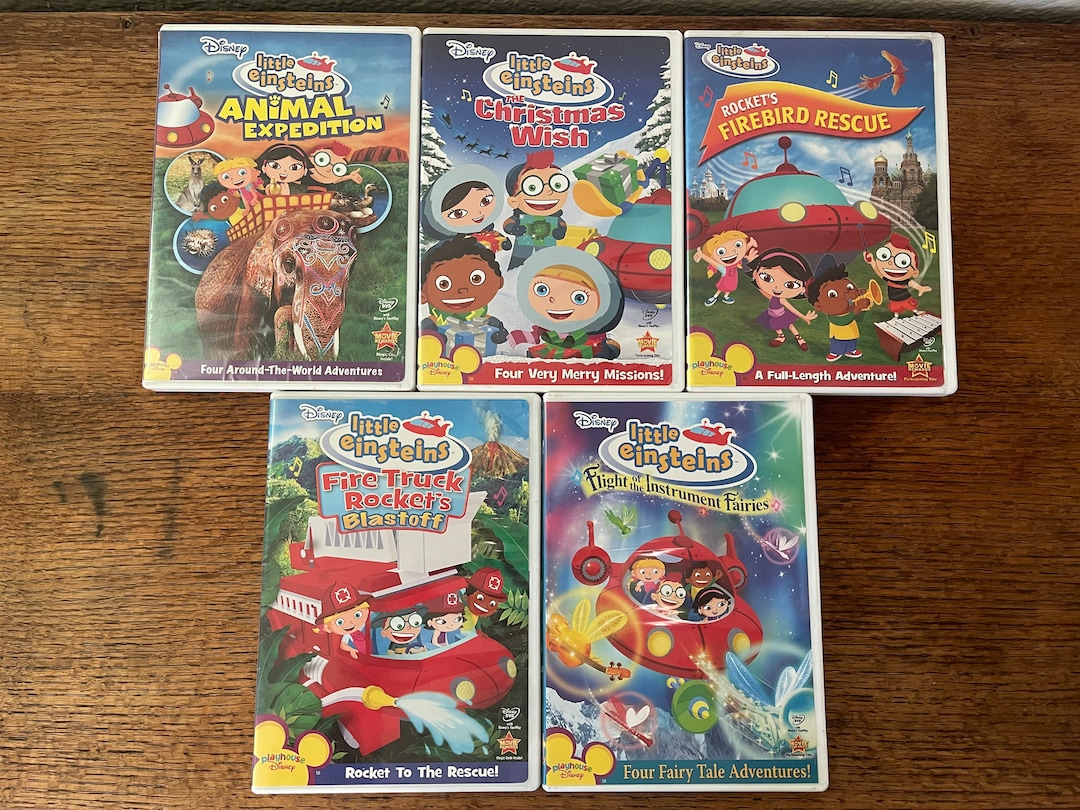 Disney's Little Einstein's Dvds // You Choose // Our Huge Adventure ...