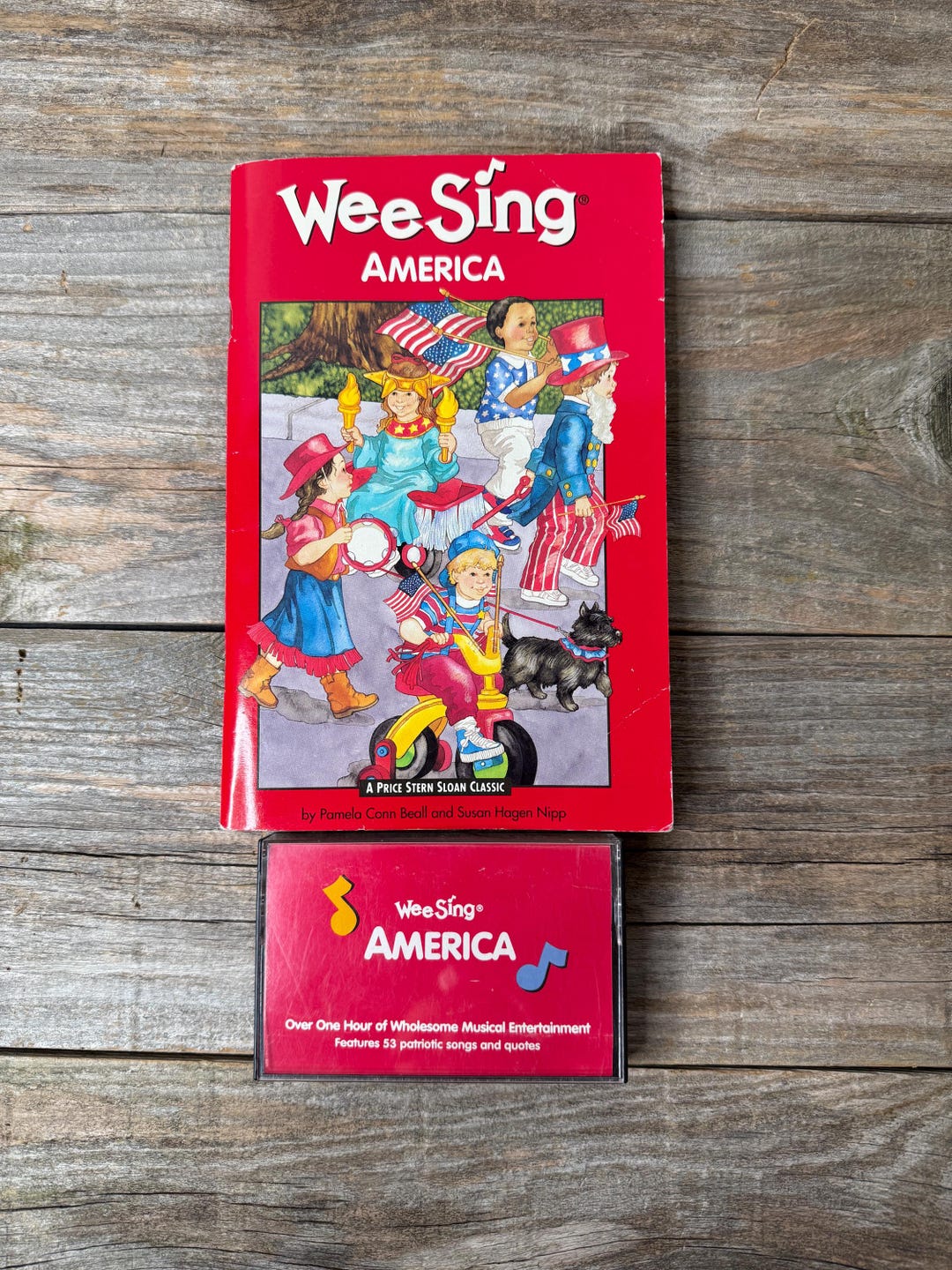 Wee Sing America Book & Cassette Tape Set 1987 - Etsy