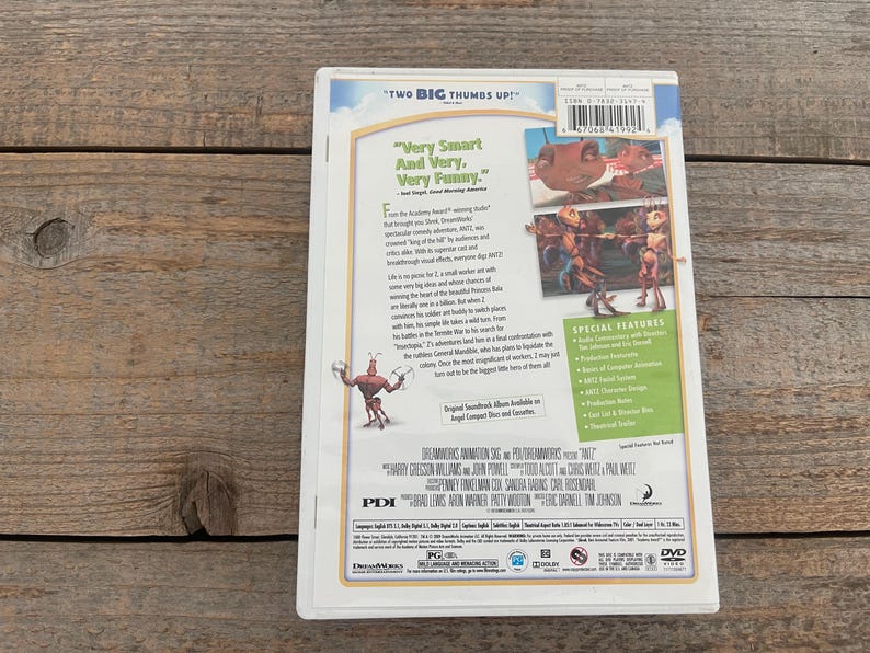 Antz DVD // Dreamworks // Widescreen - Etsy