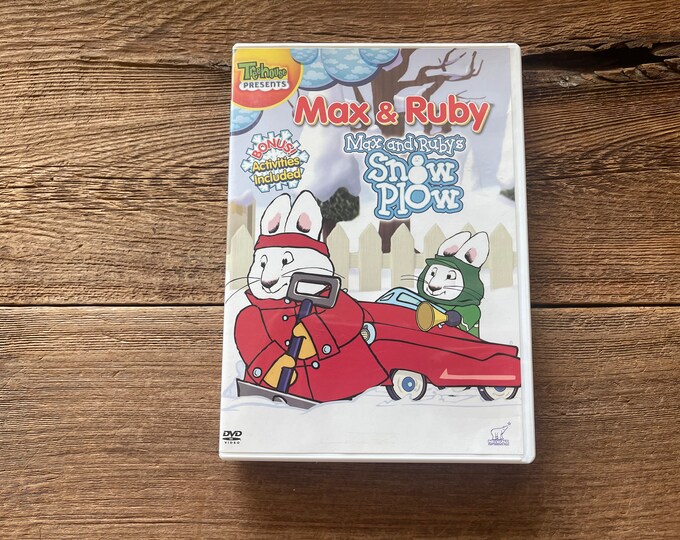 Max & Ruby DVD // Max and Ruby's Snow Plow // Nick Jr Show - Etsy