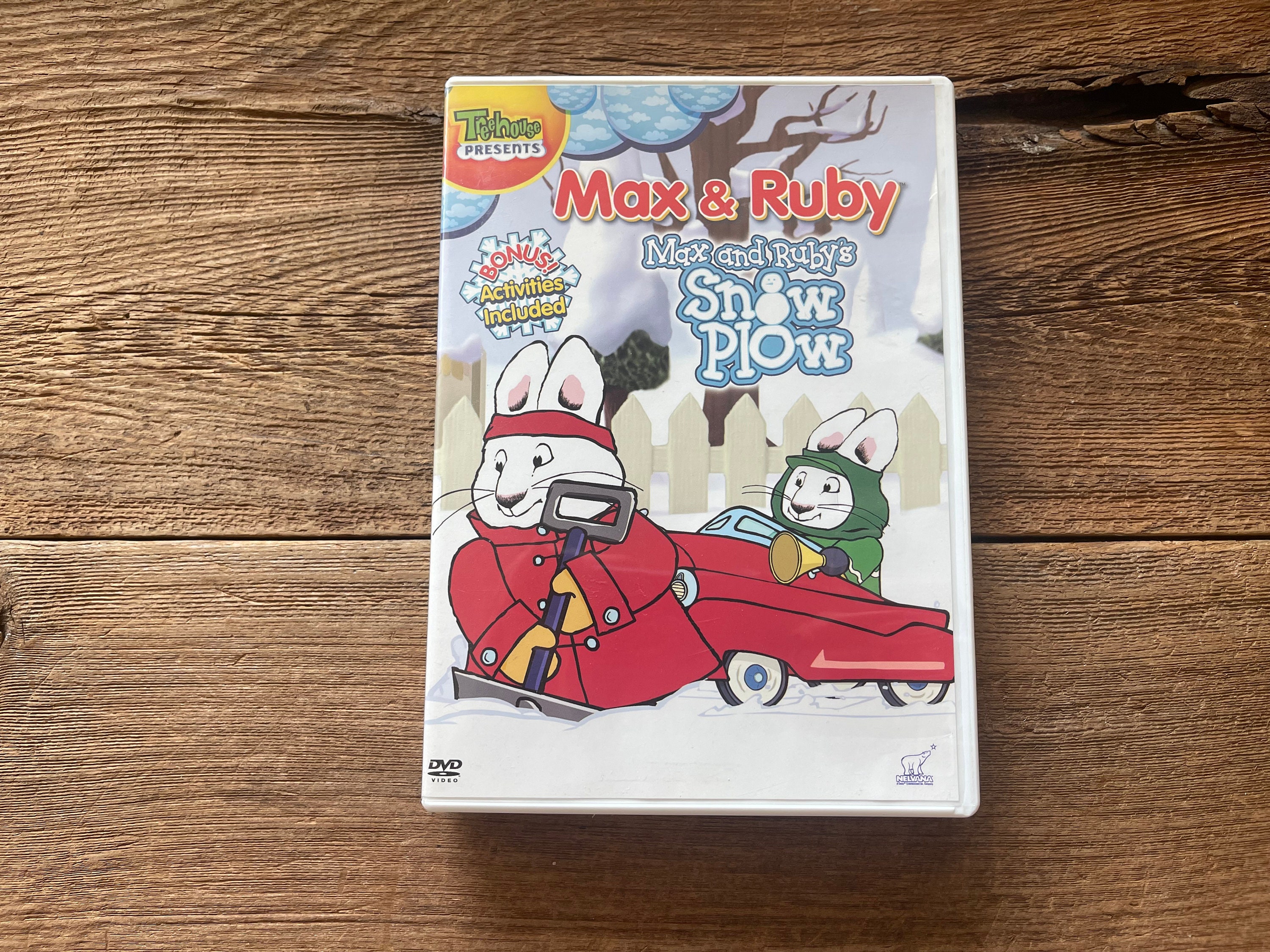 Max & Ruby DVD // Max and Ruby's Snow Plow // Nick Jr Show - Etsy