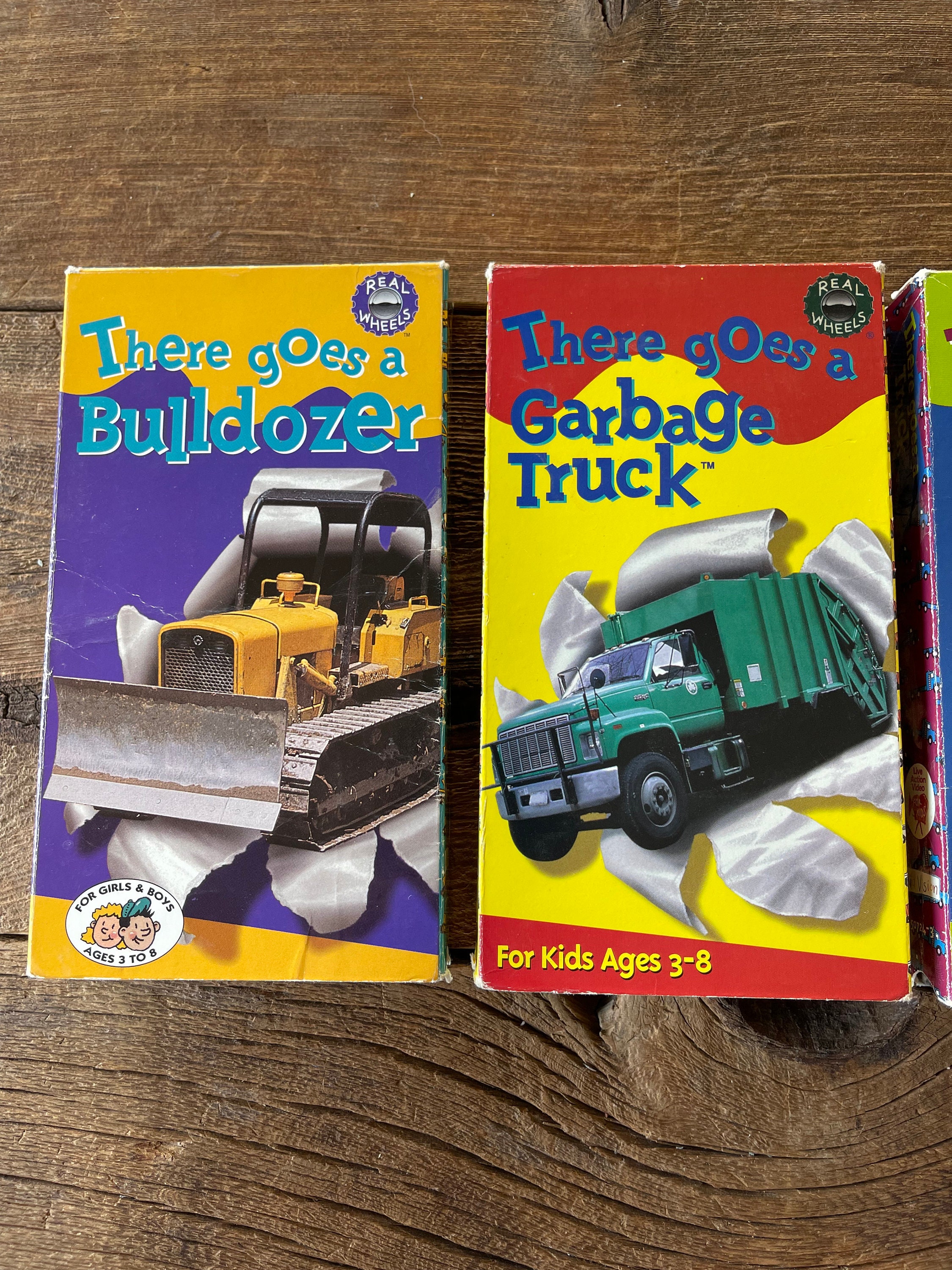 Vintage Kid Vision VHS Movies // there Goes A... - Etsy