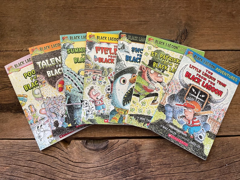 Black Lagoon Adventures Books Series Chapter Books // You Choose ...