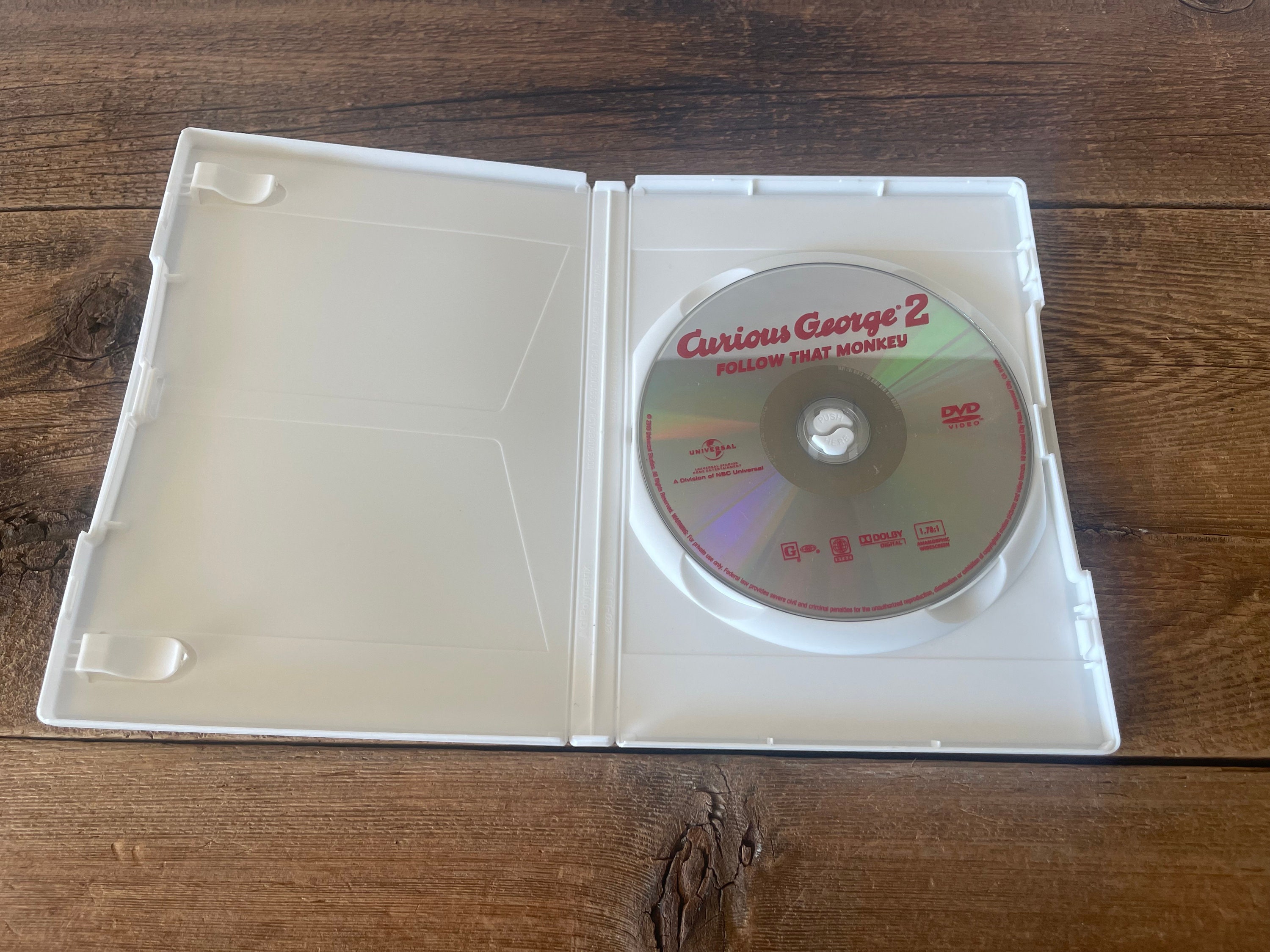 Curious George DVD Movies // Set of 2 - Etsy