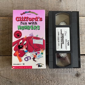 Clifford the Big Red Dog VHS Movies // Set of 3 // Fun With Letters ...