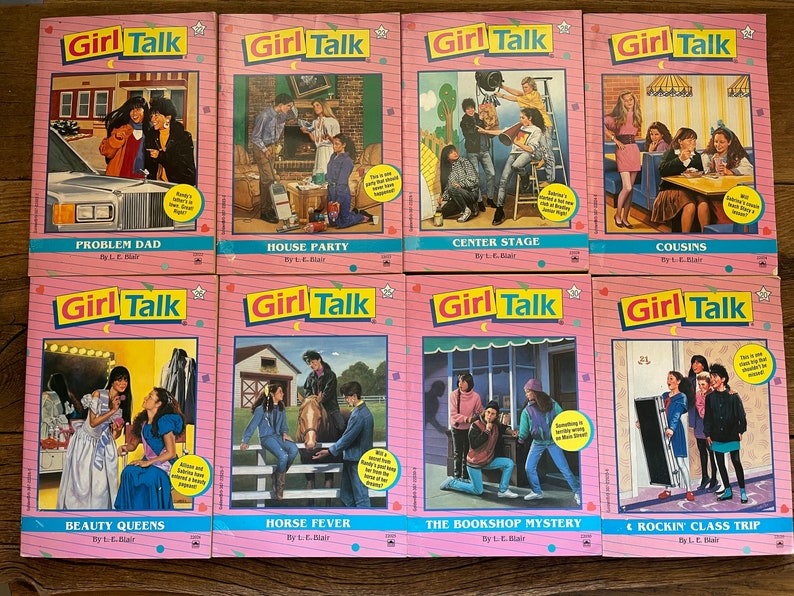 Vintage Girl Talk Books // You Choose // 1990's Book - Etsy