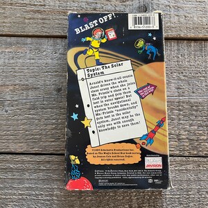 VHS the Magic School Bus Gets Lost in Space // 1995 Scholastic Movie ...