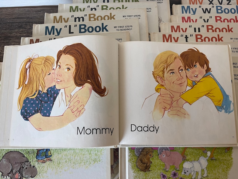 Vintage Moncure Books // You Choose // My First Books // Jane - Etsy