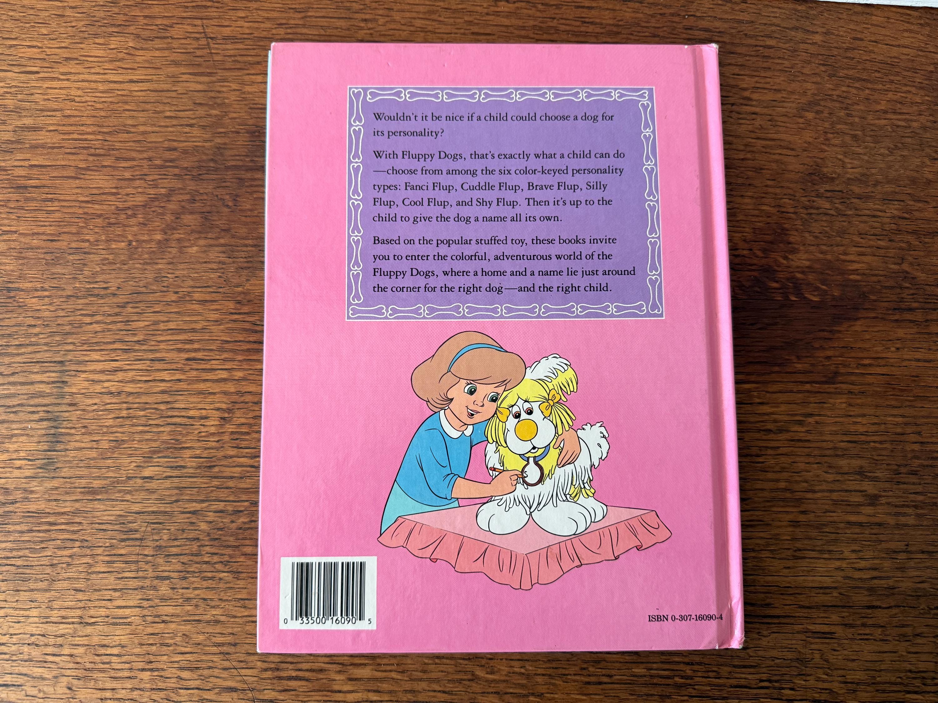 Disney's Fluppy Dogs Book, "home for a Fanci Flup" 1986 Golden Book - Etsy