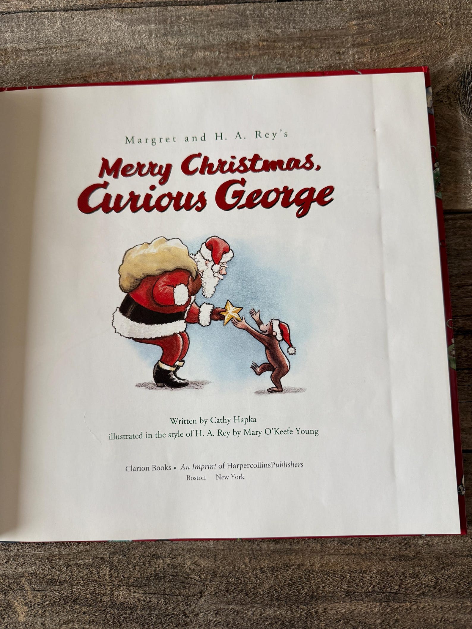 Merry Christmas, Curious George // Margaret and H.A. Rey // Kohl's ...