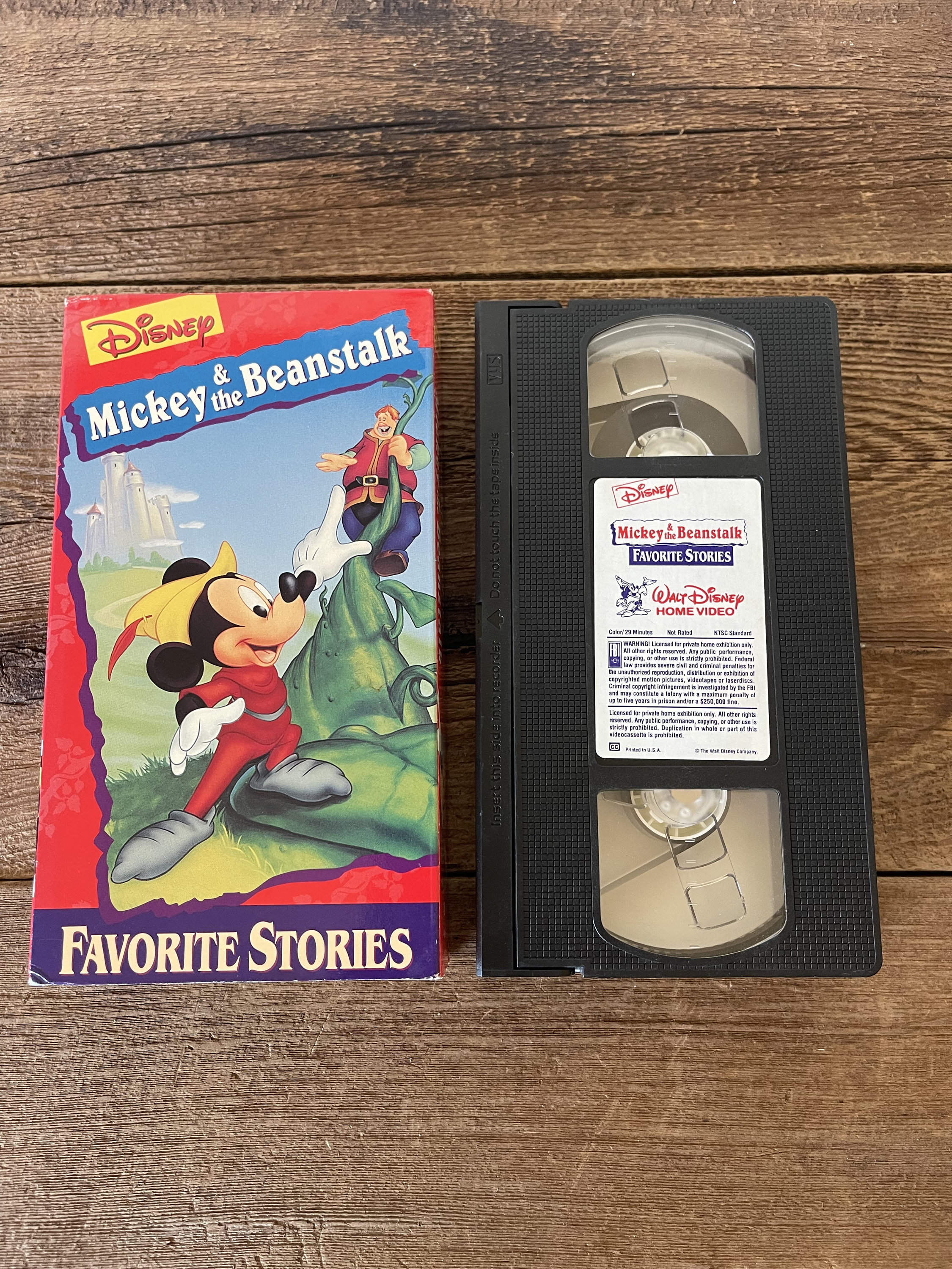 Disney Favorite Stories VHS // You Choose // Mickey and the - Etsy UK