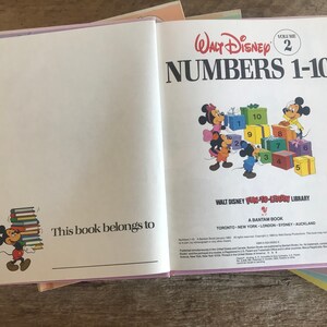 Walt Disney Fun-to-learn Library Books // You Choose // Bantam Books ...