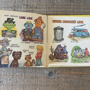 How to Be A Grouch Sesame Street Book - 1976 Golden Tell-a-tale ...