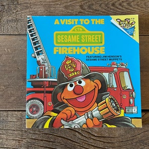 Sesame Street Book, a Visit to the Sesame Street Firehouse Featuring ...