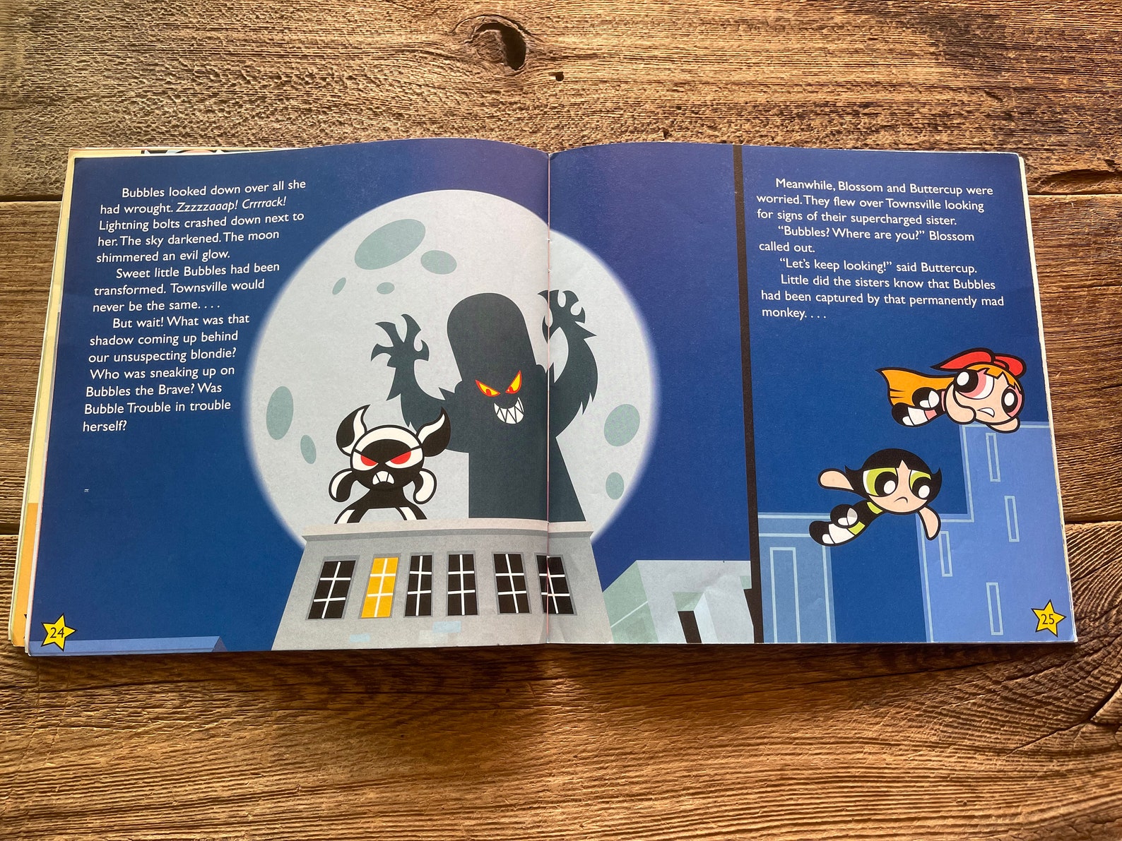 The Powerpuff Girls Book // bubble Trouble // 2000 - Etsy
