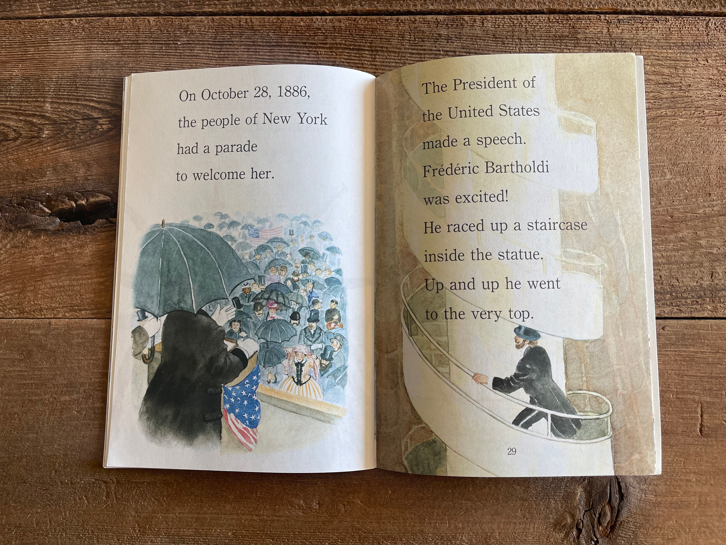 The Statue of Liberty // Scholastic Book // First Scholastic - Etsy