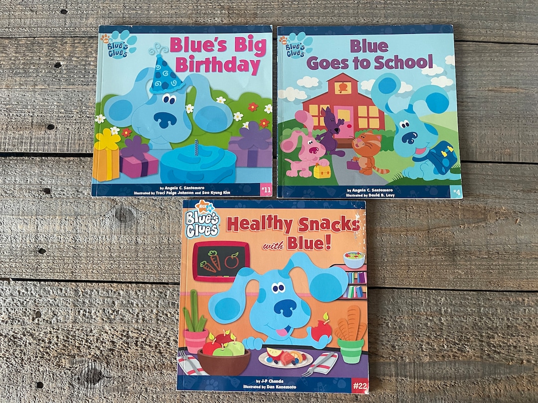 Blue's Clues Books: Nick Jr. Show - Wird einzeln verkauft - Etsy.de