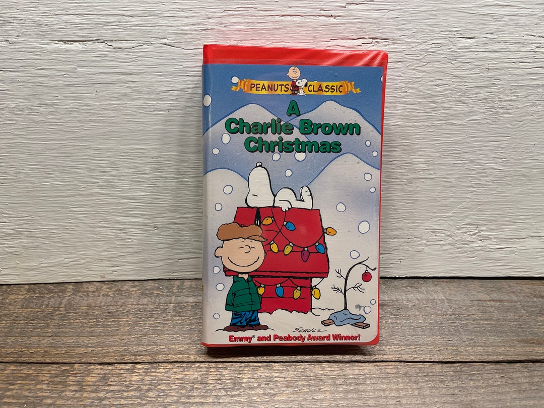 A Charlie Brown Christmas // Vintage Peanuts VHS Movies // - Etsy